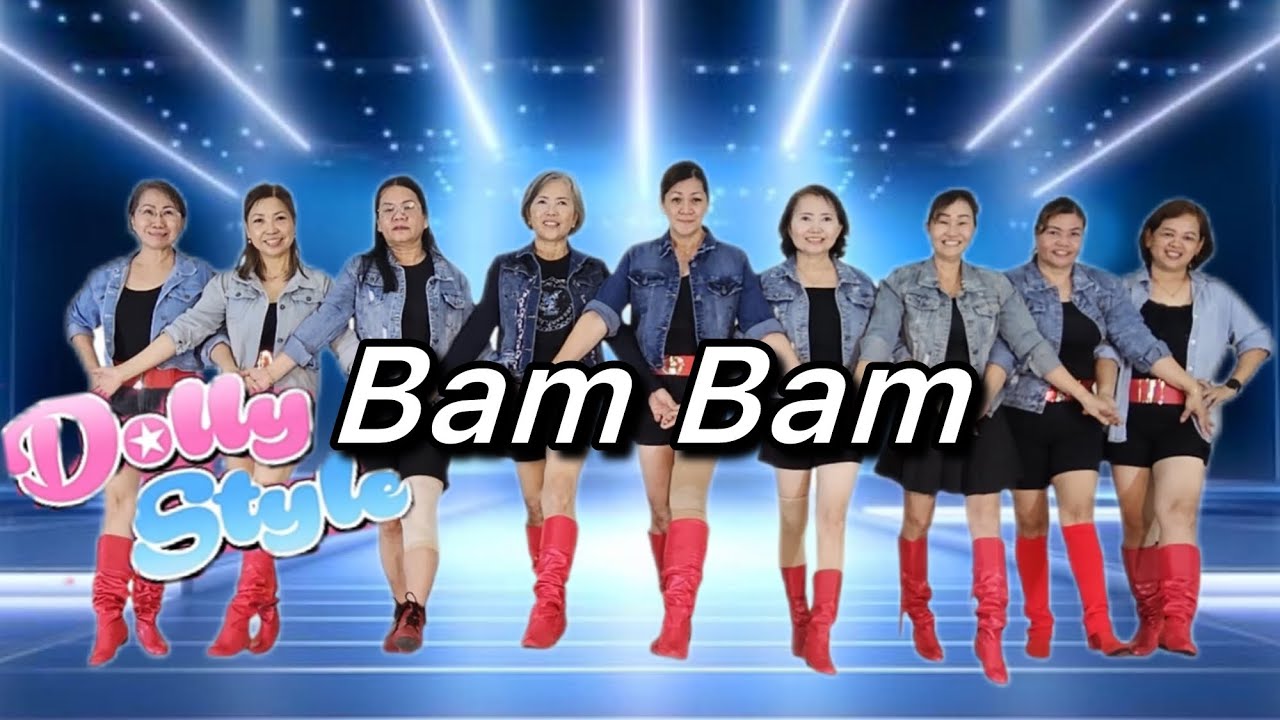 Bam Bam - Line Dance (Demo) || Absolute Beginner || Choreo : Emil ...