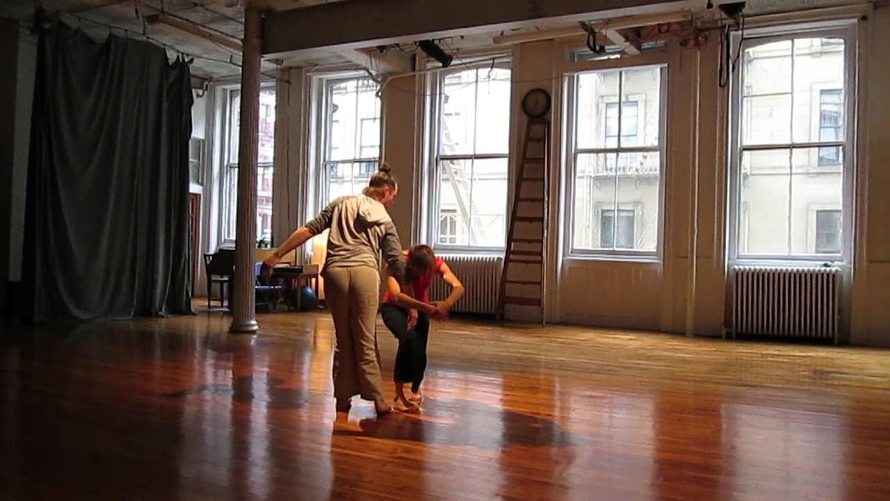 Contact improv movement lesson with Tim ODonnell - YouTube