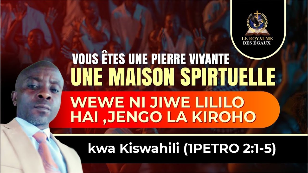 WEWE NI JIWE LILILO HAI, JENGO LA KIRIHO - YouTube