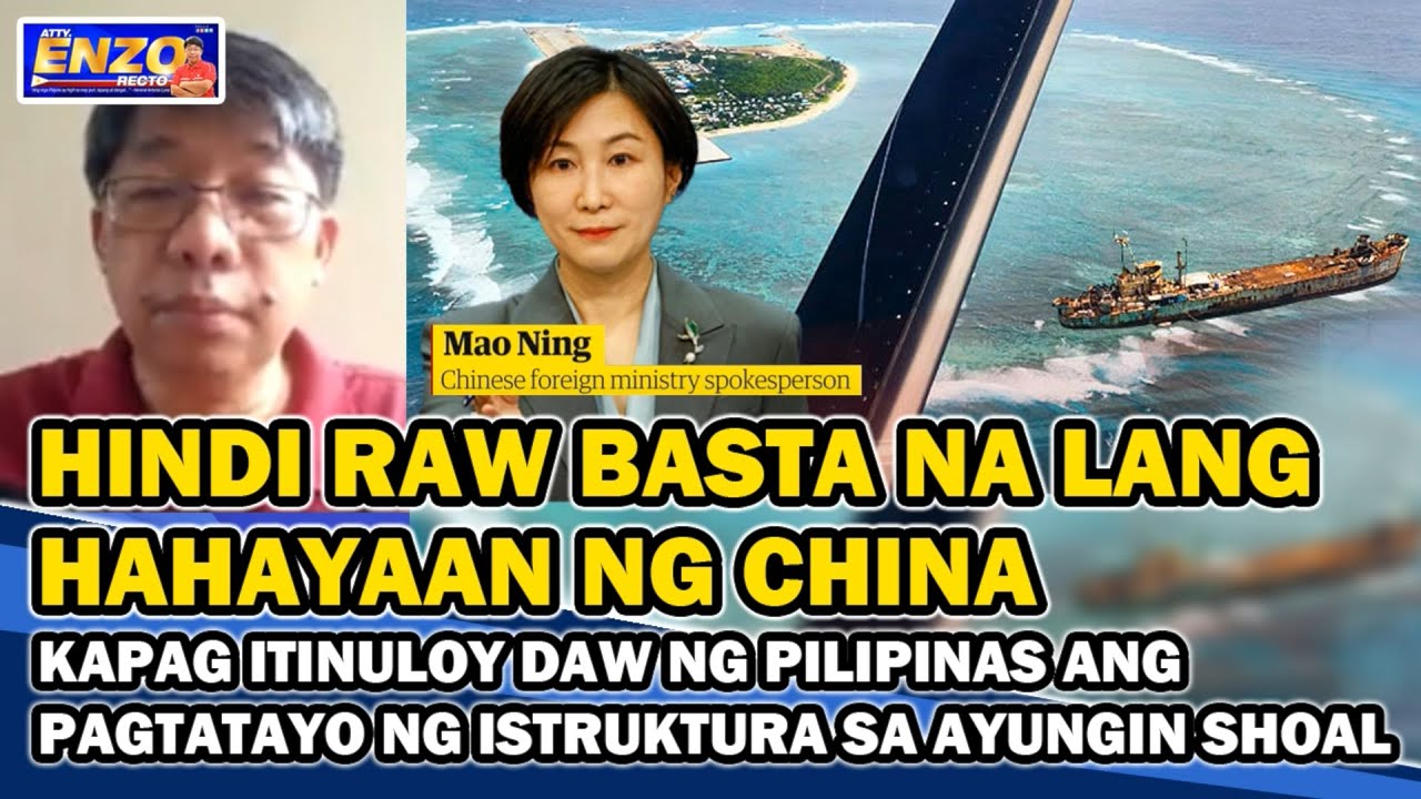 HINDI RAW BASTA NA LANG HAHAYAAN NG CHINA - YouTube