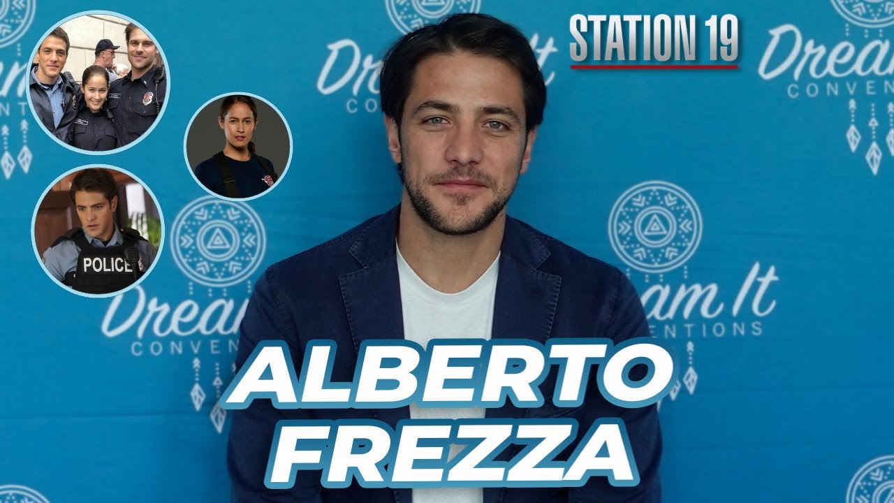Alberto Frezza talks about his experience on Station 19 - YouTube