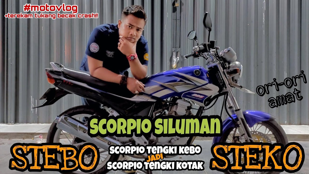 YAMAHA SCORPIO Z 225cc 2006 KOK MASIH ENAK BANGET YA? | RUBAH ALIRAN ...