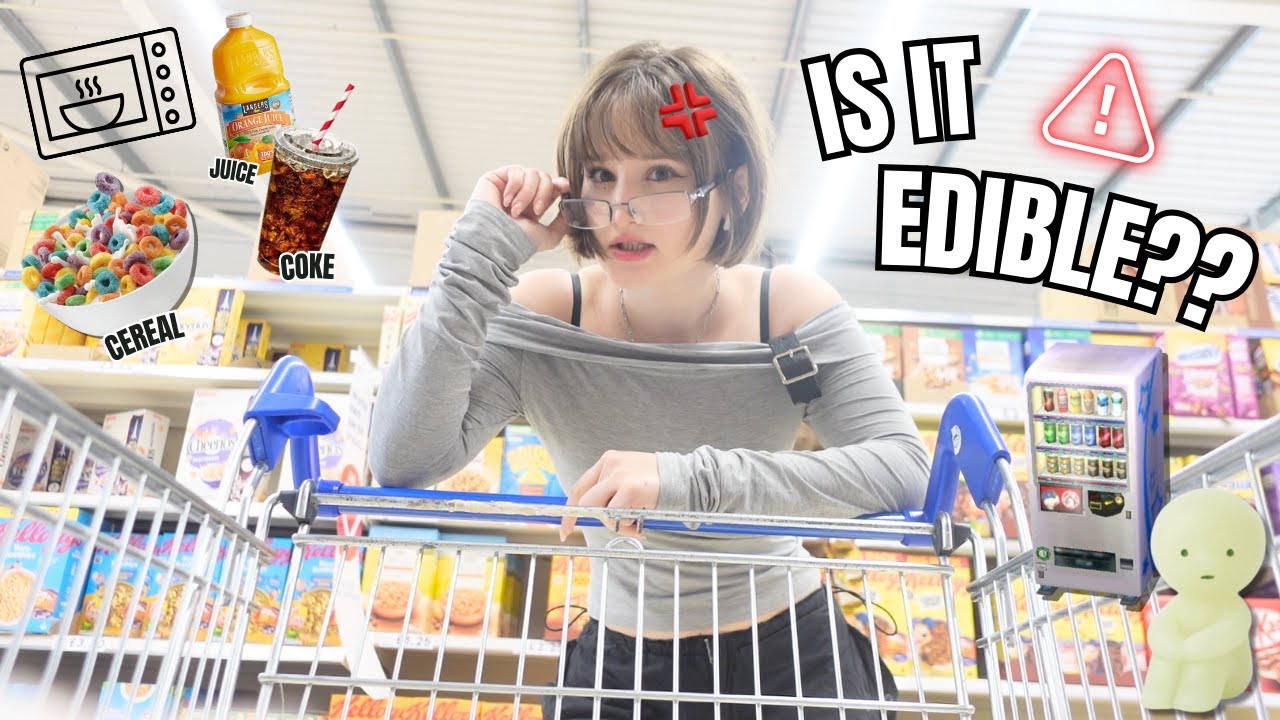 Is it EDIble? TESTING WEIRD CEREAL TRENDS: Coke, Juice, Microwaved🥣 ...