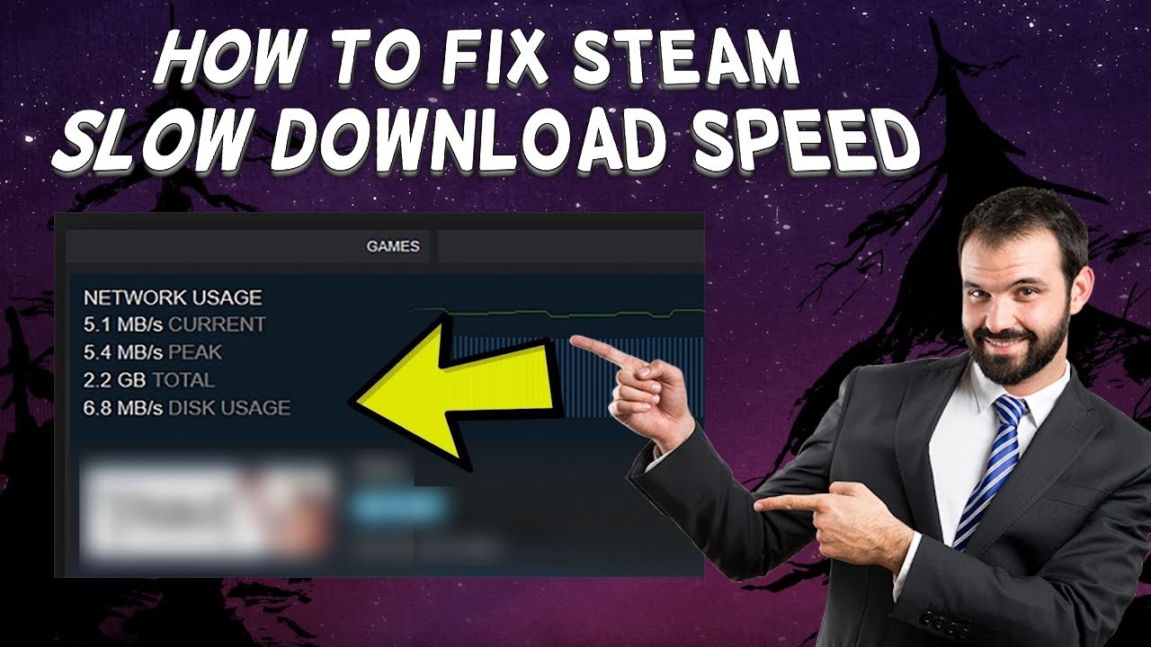 How To Fix Steam Slow Download Speed | Tutorial (2024) - YouTube