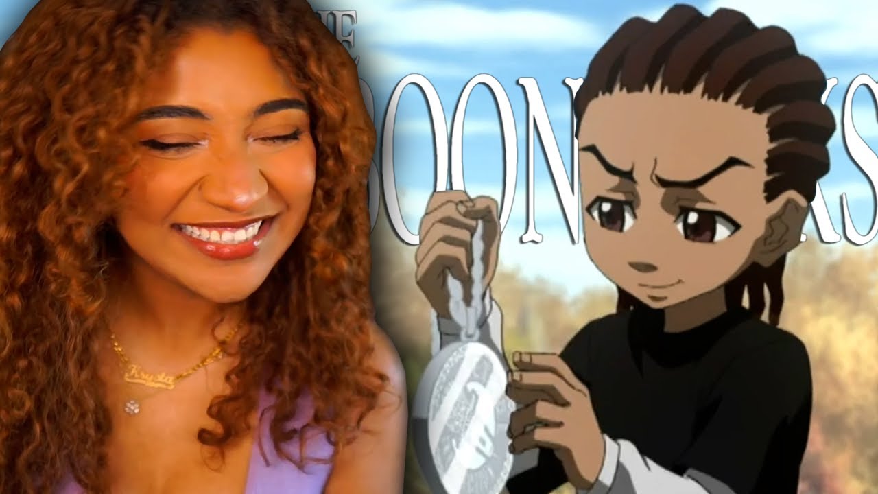 Riley Gets a Chain **THE BOONDOCKS** S2x7 • Shinin' - Reaction - YouTube