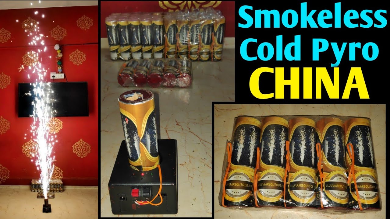 Smokeless Cold Pyro CHINA, imported cold Pyro for AC & Benqute Hall ...