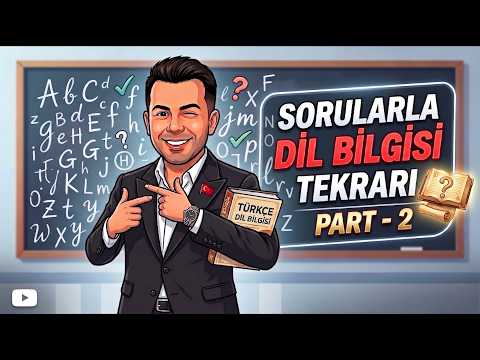 Sorularla Dil Bilgisi Tekrarı / Part - 2 | Aker Kartal #dilbilgisi