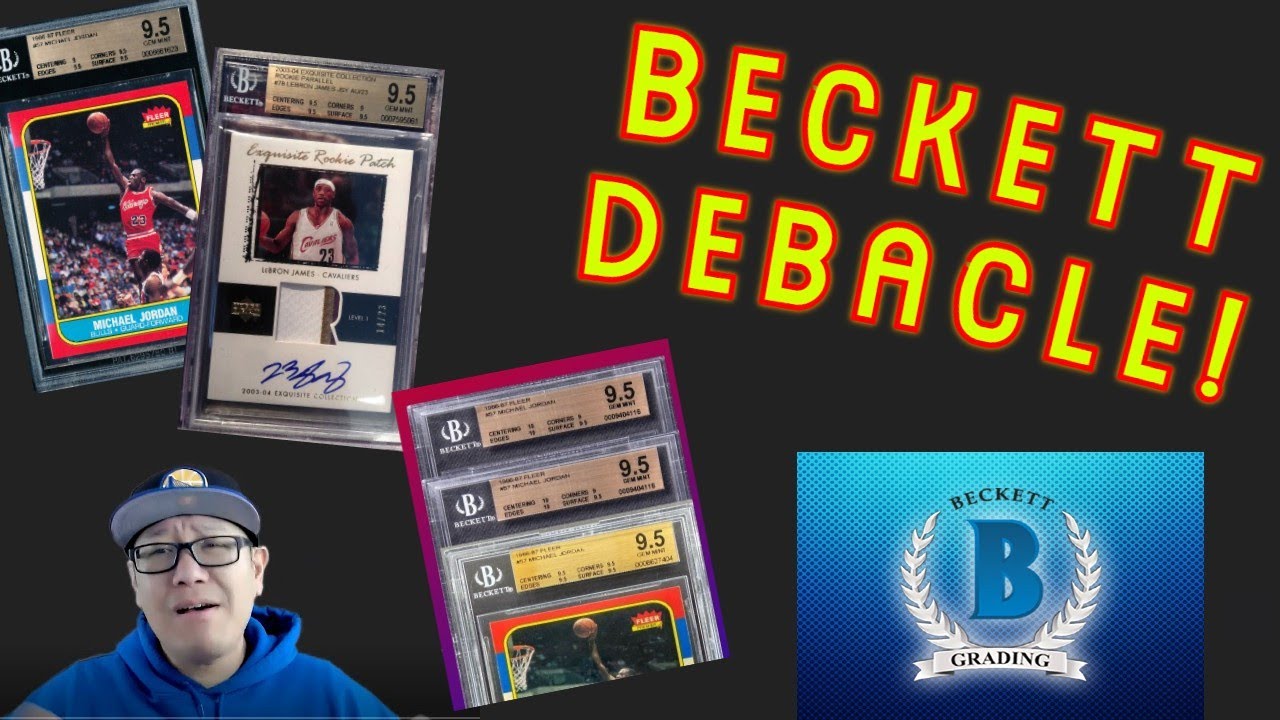 Beckett Card Grading Debacle Thoughts. #bgsgrading #gradedcards # ...