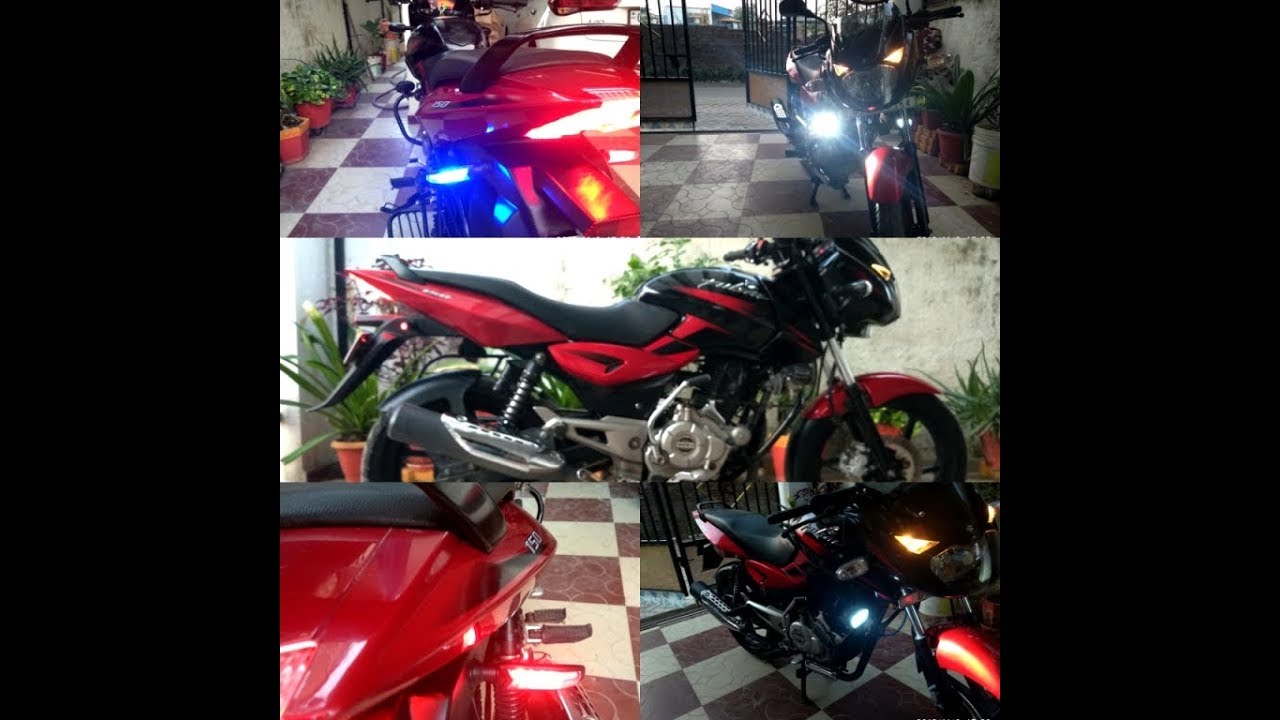 Pulsar 150 Modification and wallkaround - YouTube