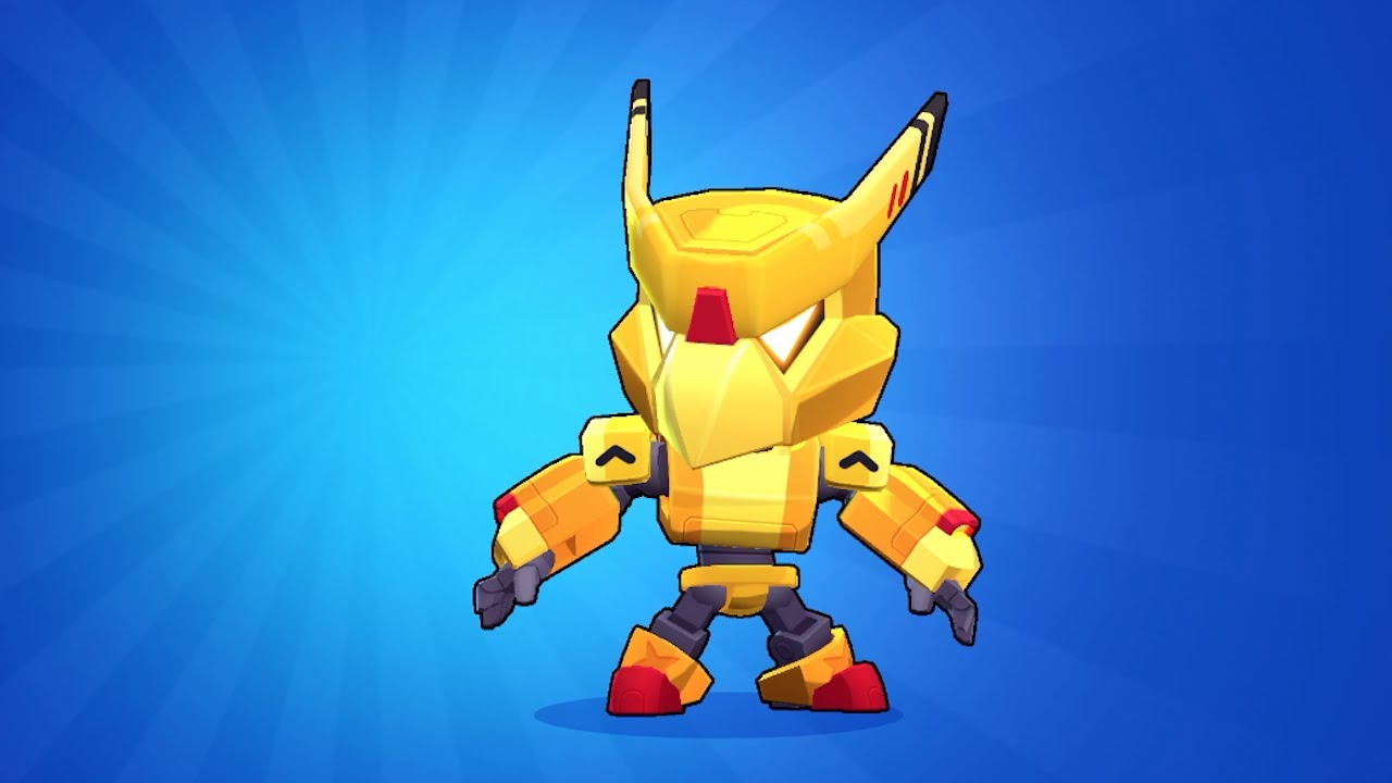 ⭐️BRAWL STARS⭐️ Crow Skin Crow Meca Dorado - YouTube