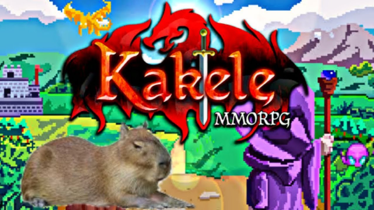 Kakele jogo RPG com uma capivara de guia - YouTube