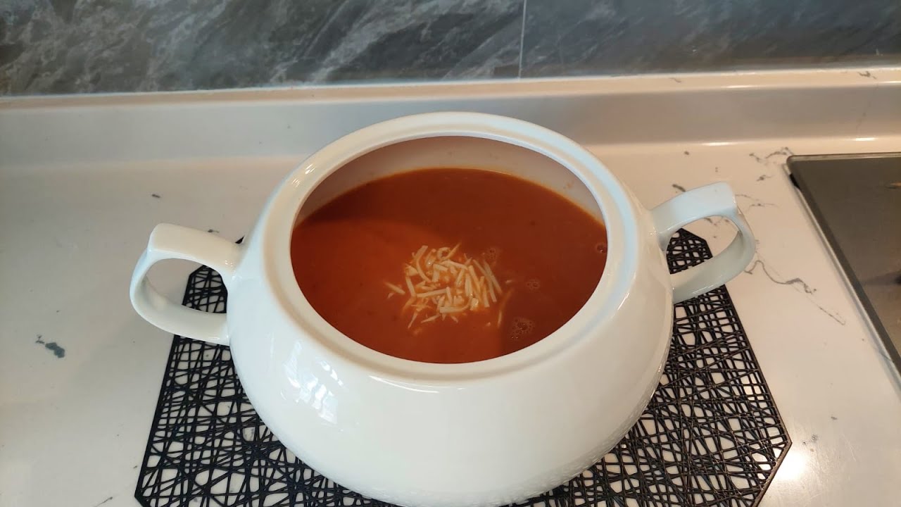KREMALI DOMATES ÇORBASI TARİFİ 🍅😋creamy tomato soup Abonelik Ücretsiz ...