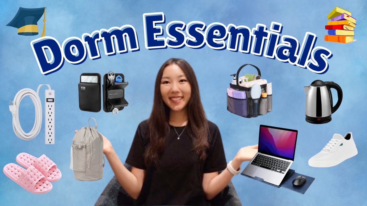 Ultimate College Dorm Essentials: What You Need & What You Don’t! - YouTube