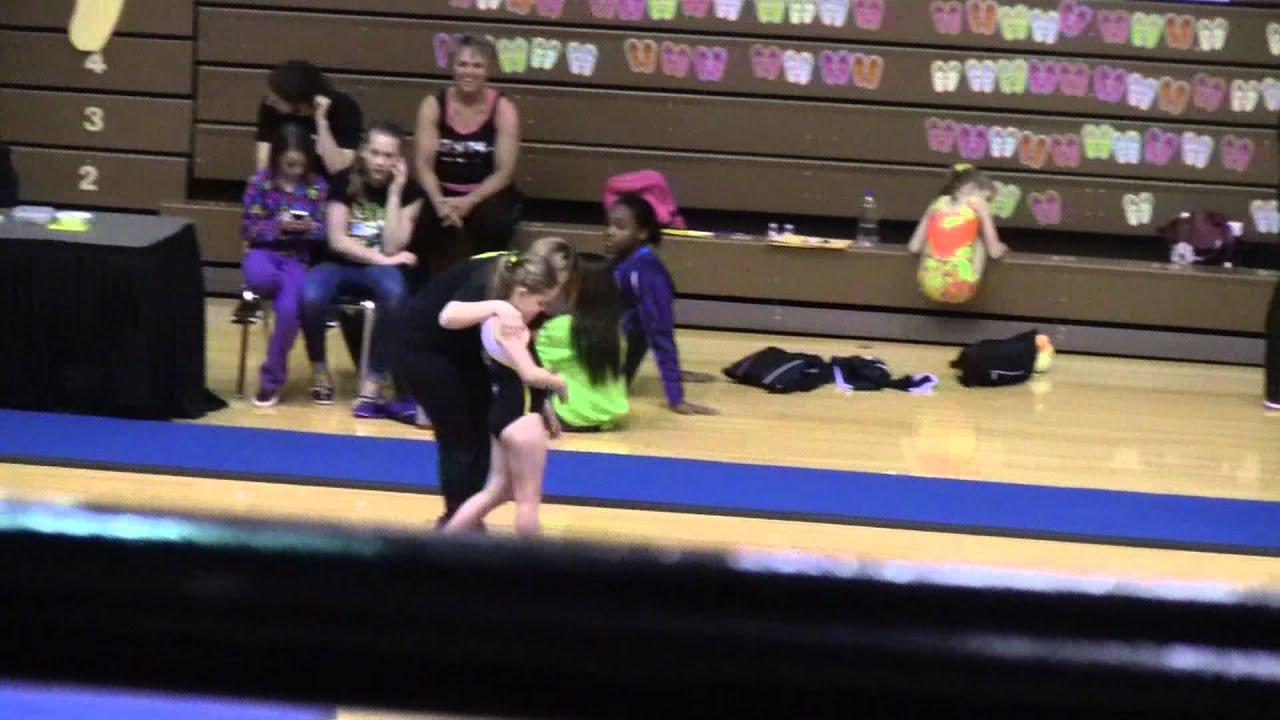 Level 3 State Gymnastics Vault Routine - YouTube