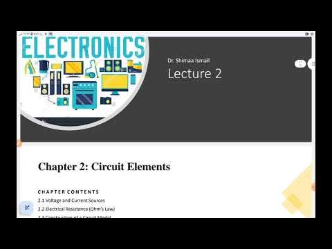 Electronics: Lecture 2 - YouTube