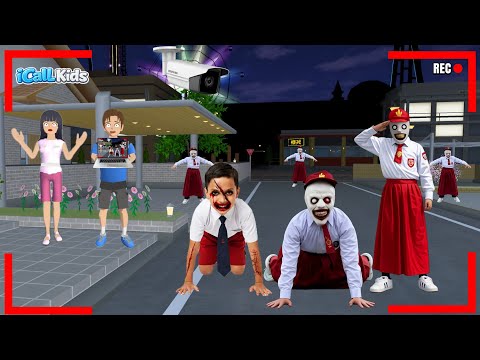 Yuta Mio Panik CCTV Merekam 4N4K SD  KERASUKAN IBLIS,MERANGKAK,UPACARA😱|sakuraschoolsimulator