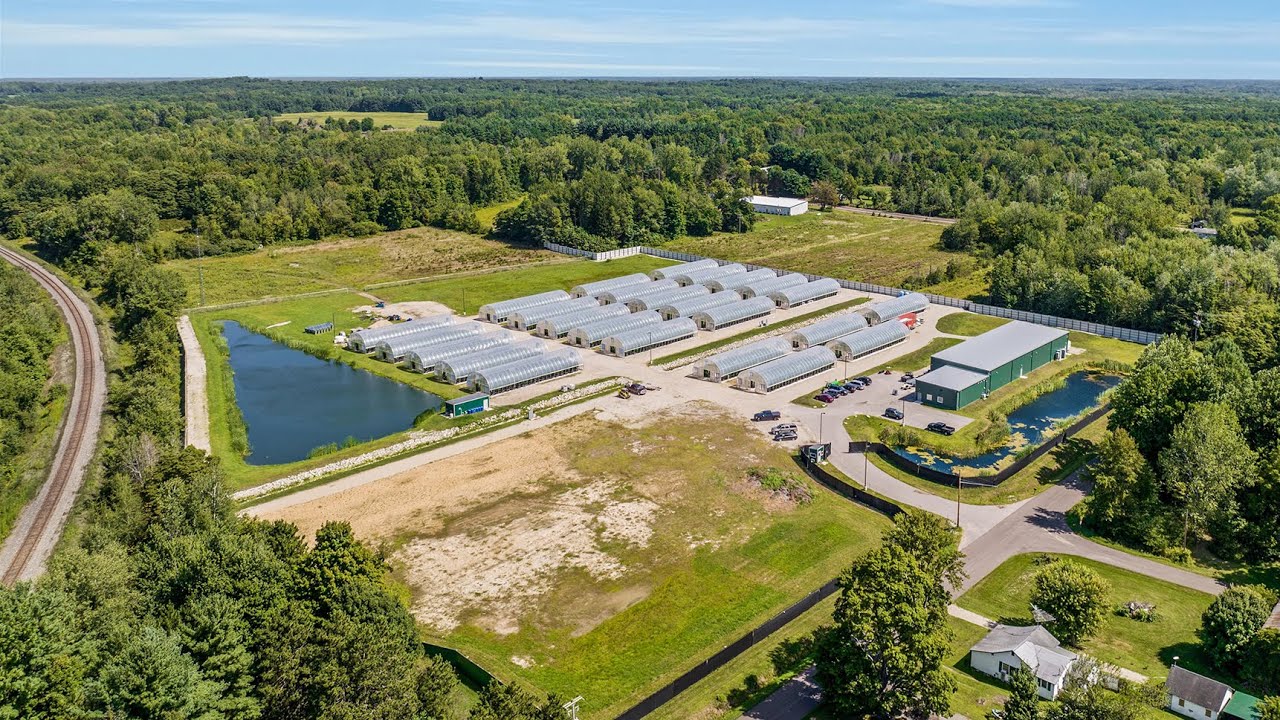 20.1-Acre Cannabis Farm for Sale in West Michigan - YouTube