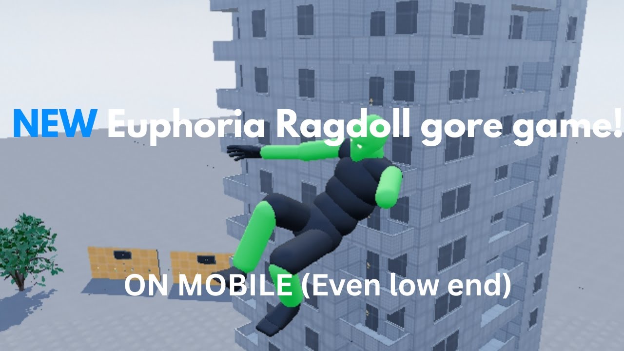 NEW EUPHORIA ragdoll gore game ON MOBILE | @GreenGoGames #newgames # ...