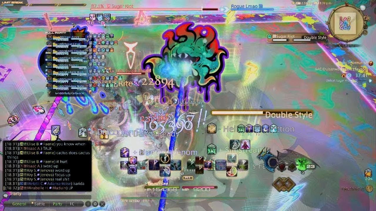 FFXIV M6S Clear in PF SMN pov (78) Week 1 - YouTube