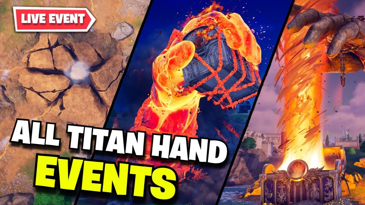 Fortnite | FULL TITAN HAND & PANDORA'S BOX Live Event Compilation - HD ...