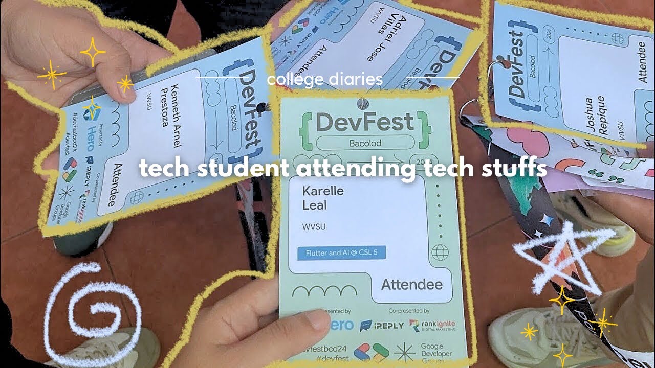 my first ever DevFest - YouTube