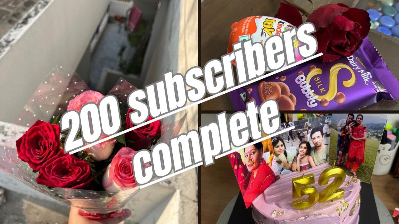 200 subscribers complete |pre valentines celebration | cake orders ...