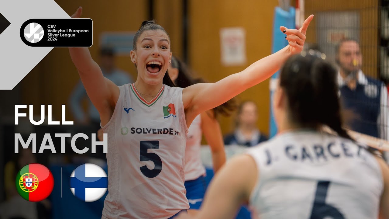 Full Match | Portugal vs. Finland - CEV Volleyball European Silver ...
