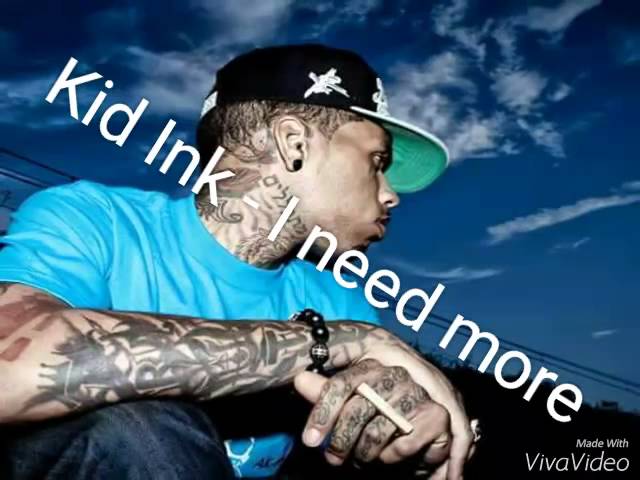 Kid Ink Chest Tattoo