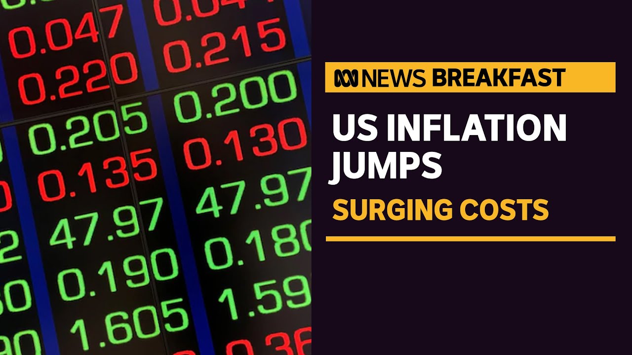Inflation in the US jumps to a 40-year high at 7.9% | ABC News - YouTube