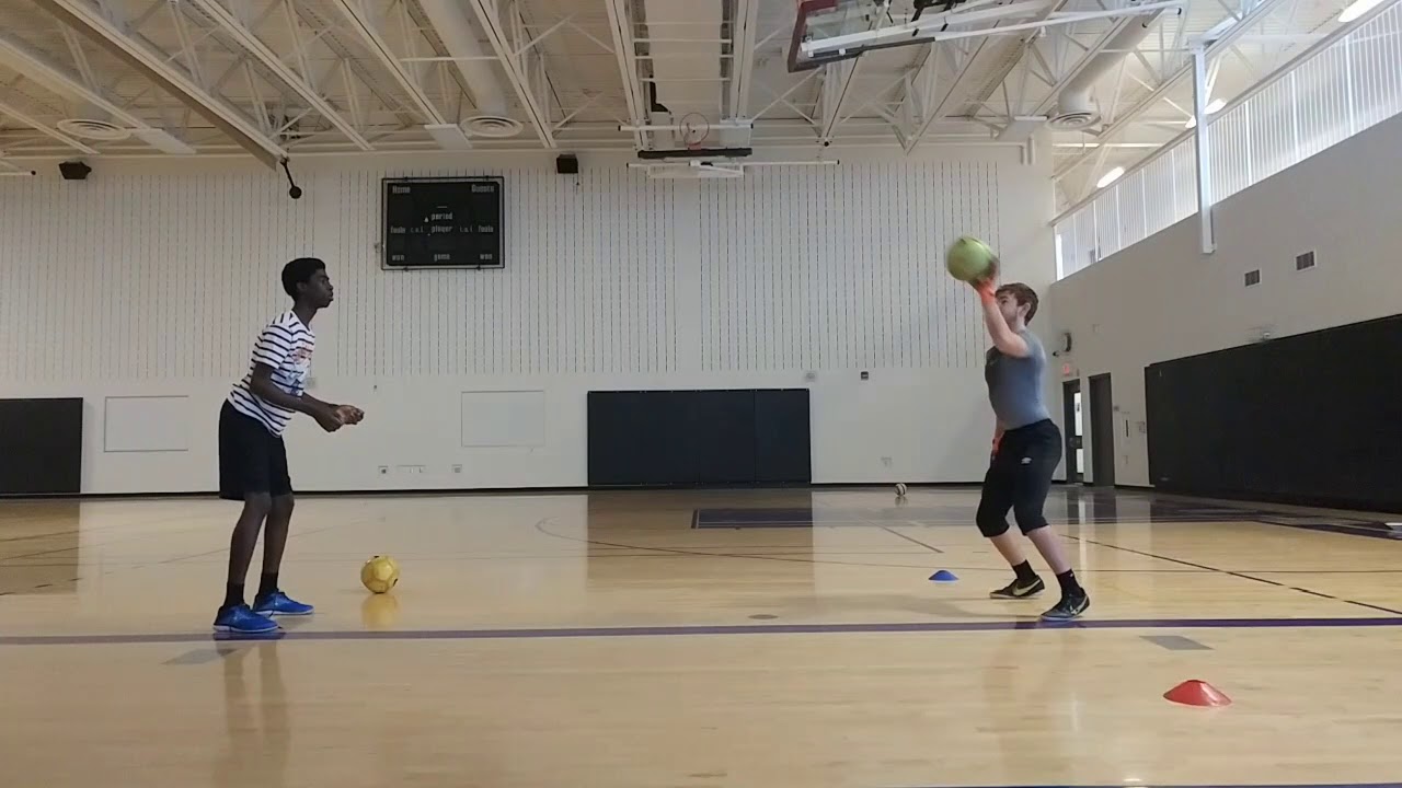 Indoor Handling Goalkeeper Training Session - YouTube