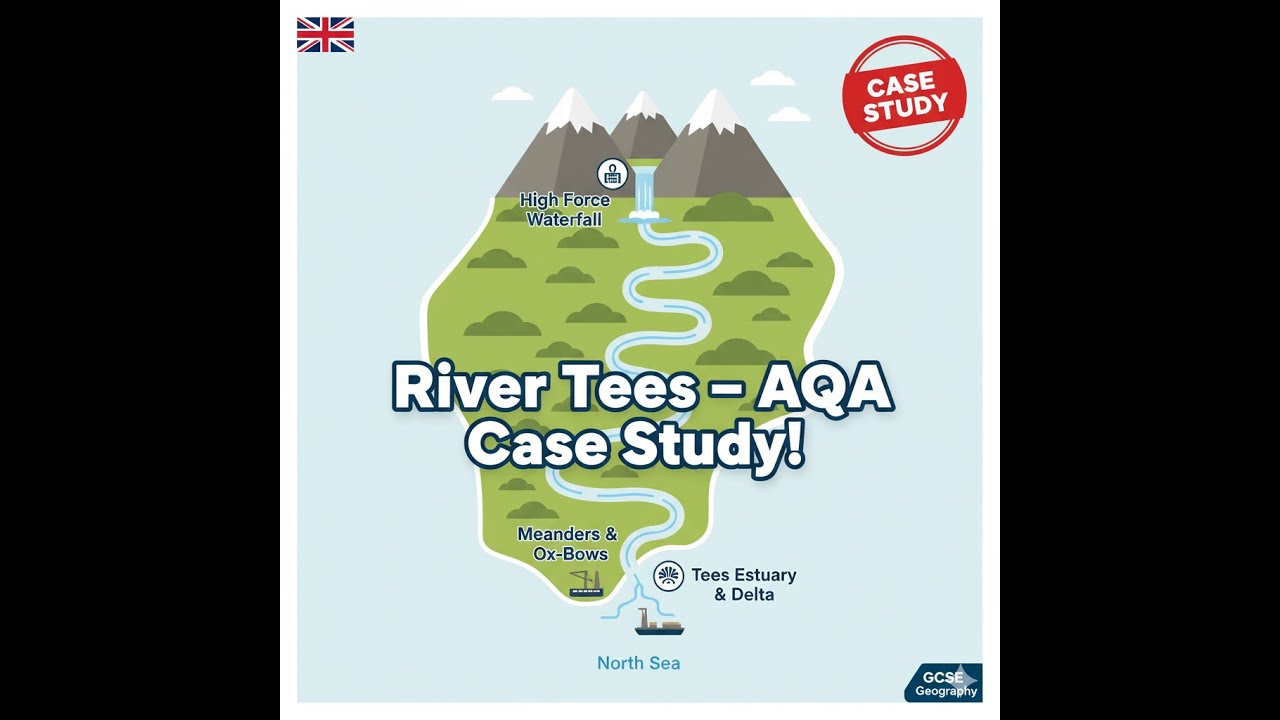 River Tees Case Study – Upper to Lower Course Explained | AQA GCSE ...