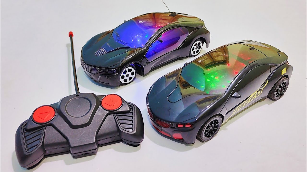 Mat Black Rc Car's Unboxing and Testing - YouTube