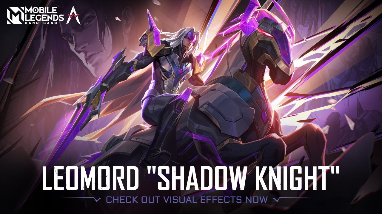 New Skin | Leomord "Shadow Knight" | Mobile Legends: Bang Bang - YouTube