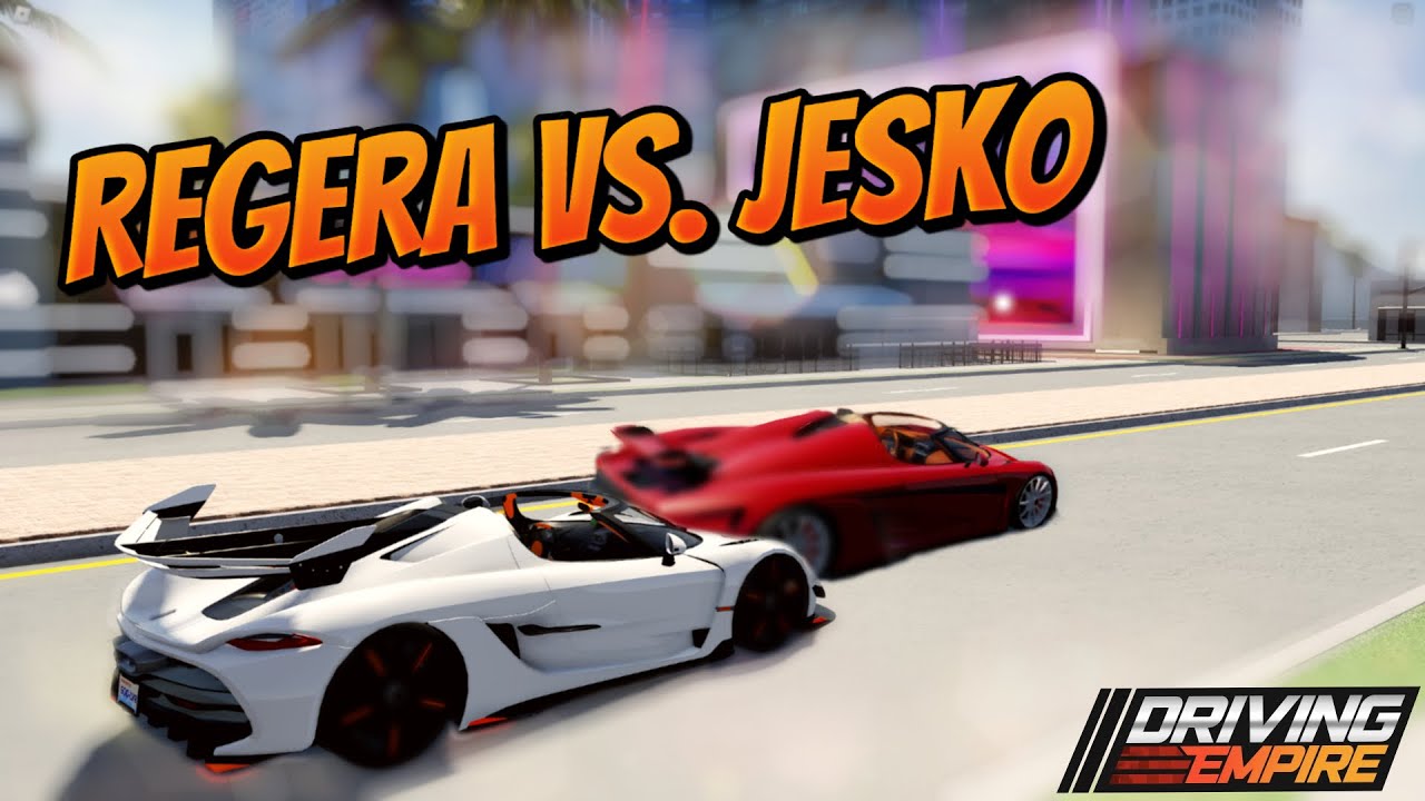 Which is Best? REGERA vs. JESKO in Driving Empire! - YouTube
