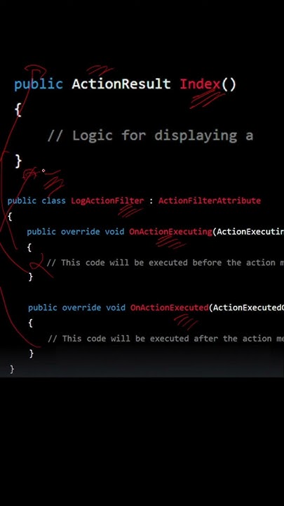 What are Action filters in MVC ? - YouTube