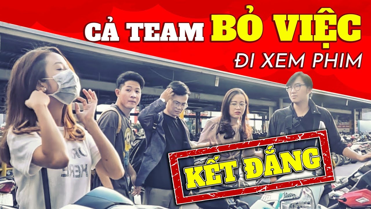 Cả team Schannel bỏ việc đi xem phim và cái kết đắng lòng! - YouTube
