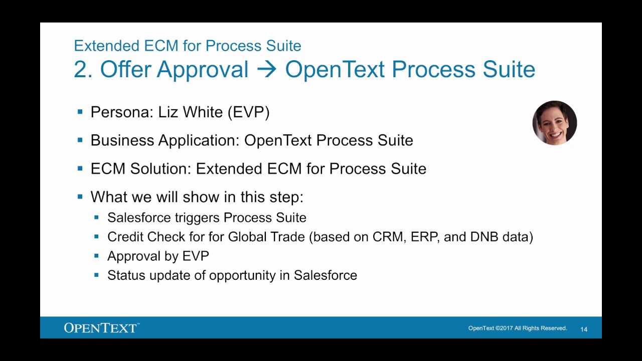 OpenText Extended ECM Sales & Order Entry - YouTube