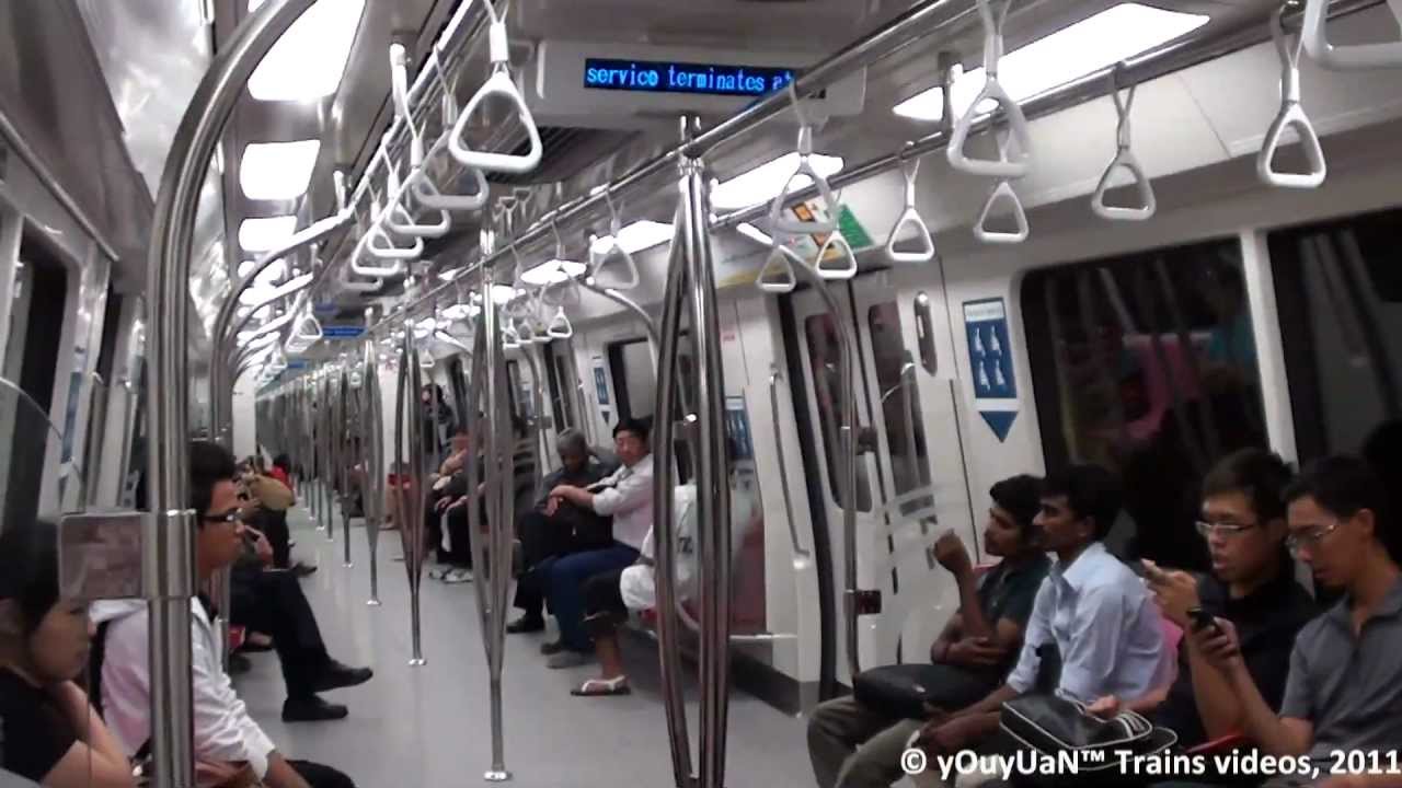 SMRT C151A 509-510 - Train ride from Expo to Tanah Merah (Tanah Merah ...