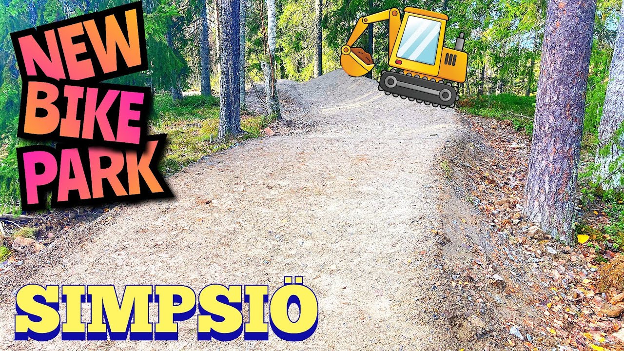 Simpsiö Bike Park // New Bike Park - YouTube
