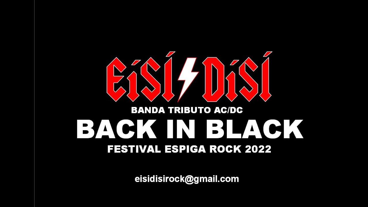 Back in Black - AC/DC (EISI DISI Tribute Band Cover) - YouTube