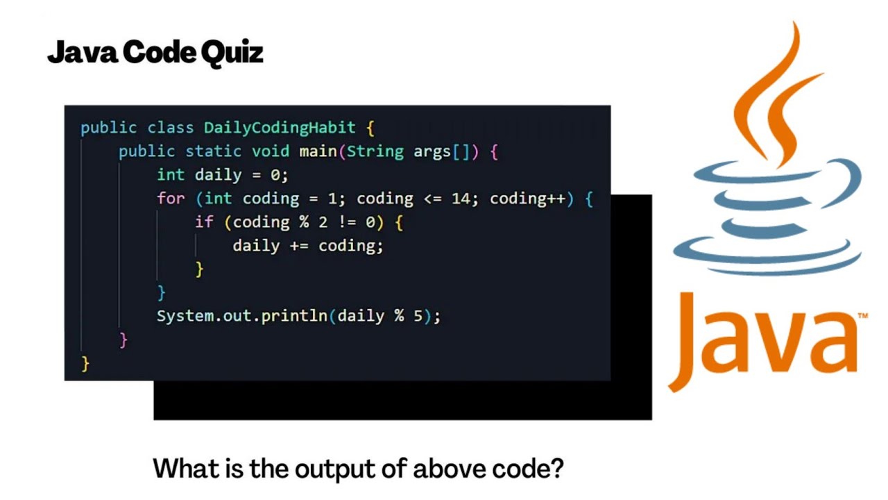Java job interview question. - YouTube