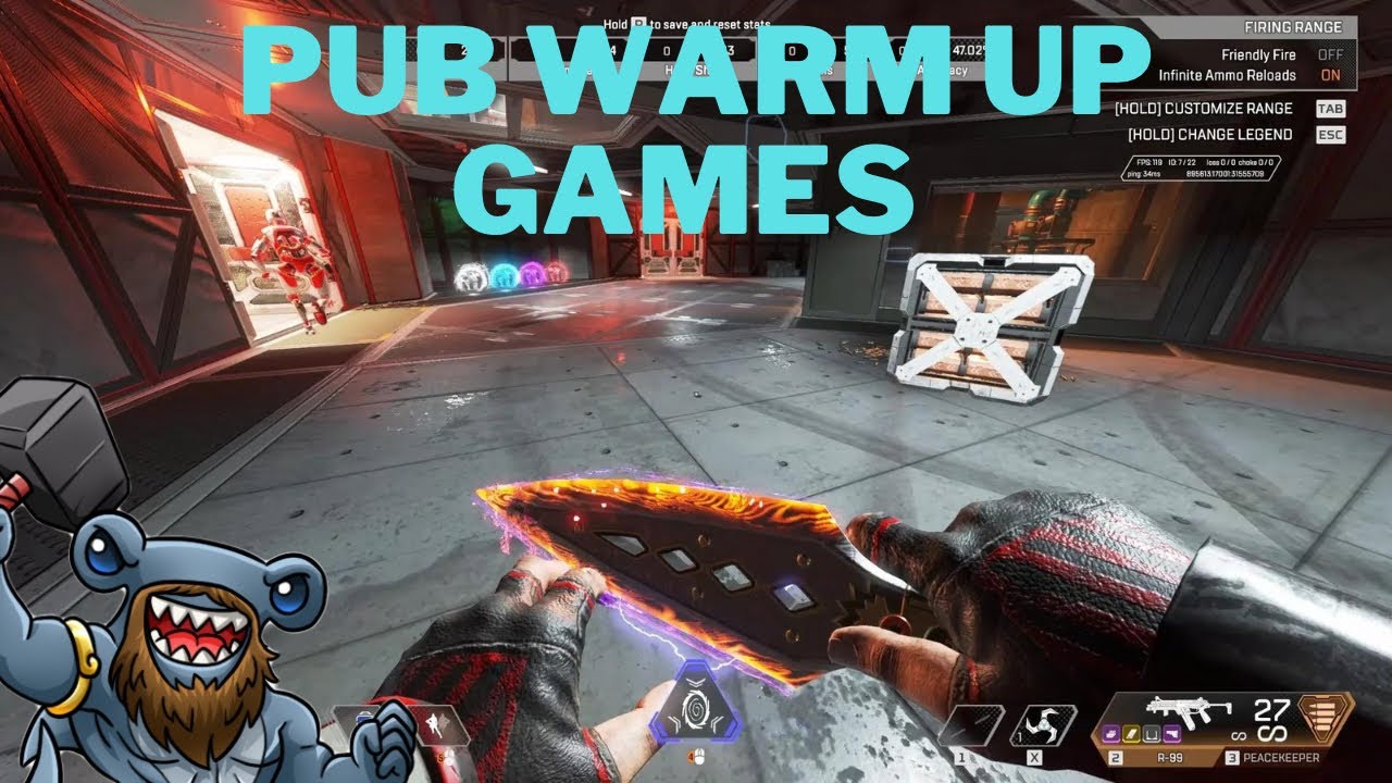 Warm Up Games/ Rampart Challenges - YouTube
