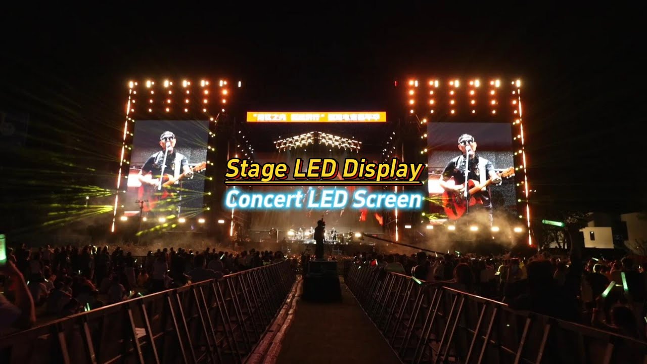 Stage LED Video Wall for Concert & Event【LCF】 - YouTube