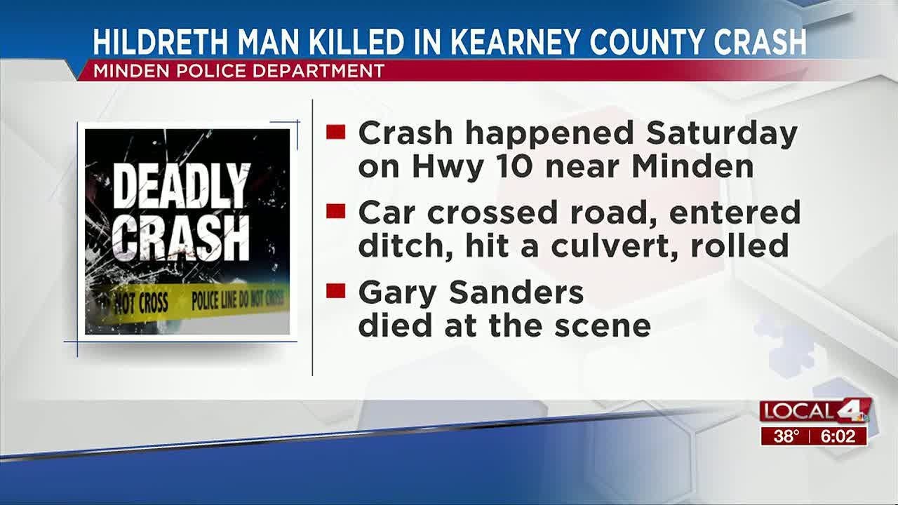 Hildreth man killed in crash near Minden - YouTube