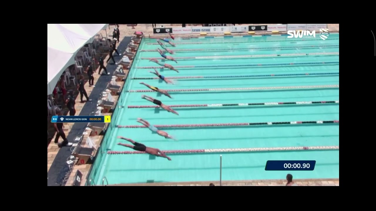 Brasileiro Juv Verão 2025 Tiago Fisher classificatória 50 borboleta ...
