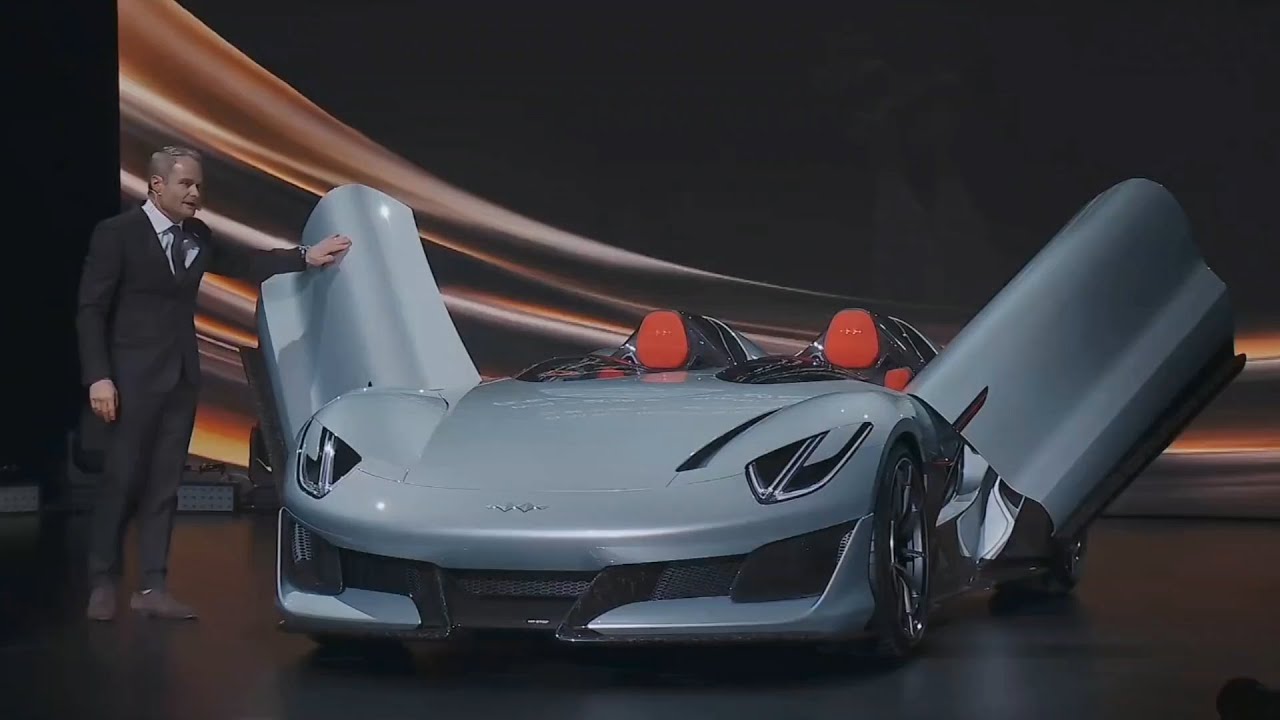 Introduction and showcase of the first sports car by BYD FangChengBao ...