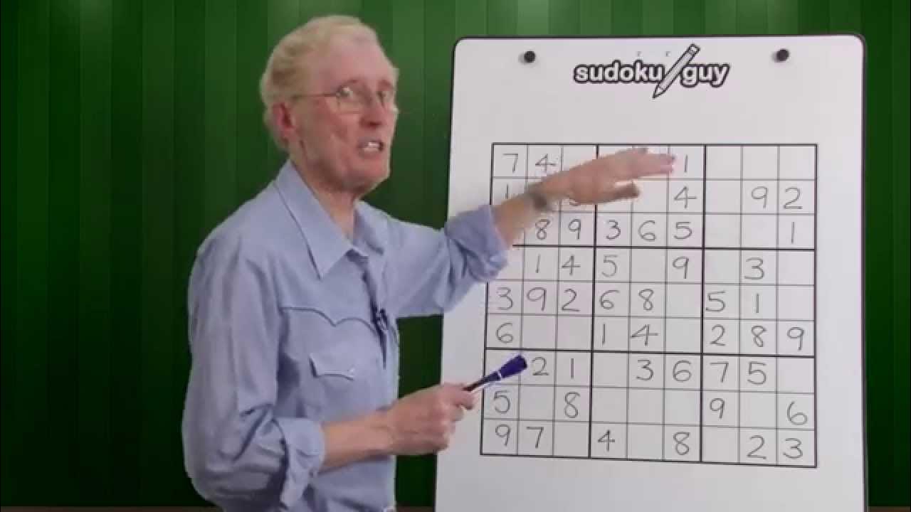 Lesson 9. Sudoku Solving 3 empty cells in a block. - YouTube