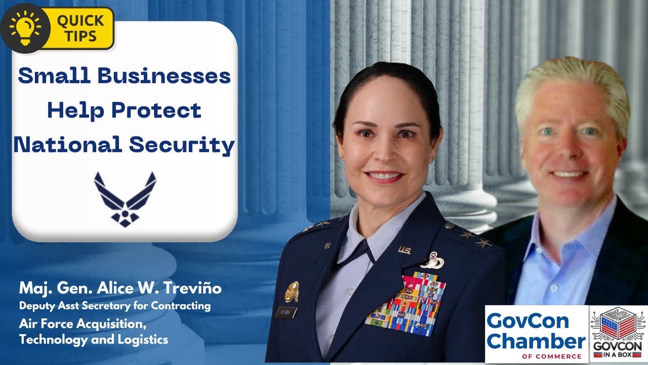 Small Businesses are Essential to National Security Air Force MG Ali ...