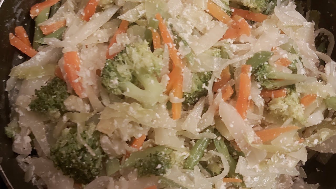 Jamaican Style Vegetable Rundown - YouTube