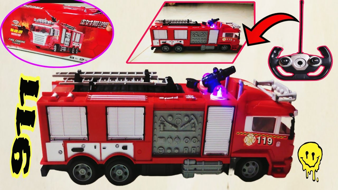 UNBOXING FIRE TRUCK Multi_Functions Remote Control Car Series SUPER ...